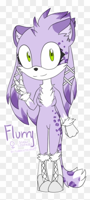 Flurry The Snow Leopard [oc] By Flurryinthesnow - Cartoon - Free ...